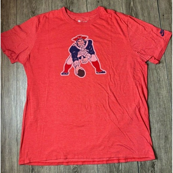 Nike | Shirts | Nike Nfl Team Apparel New England Patriots Pat The ...